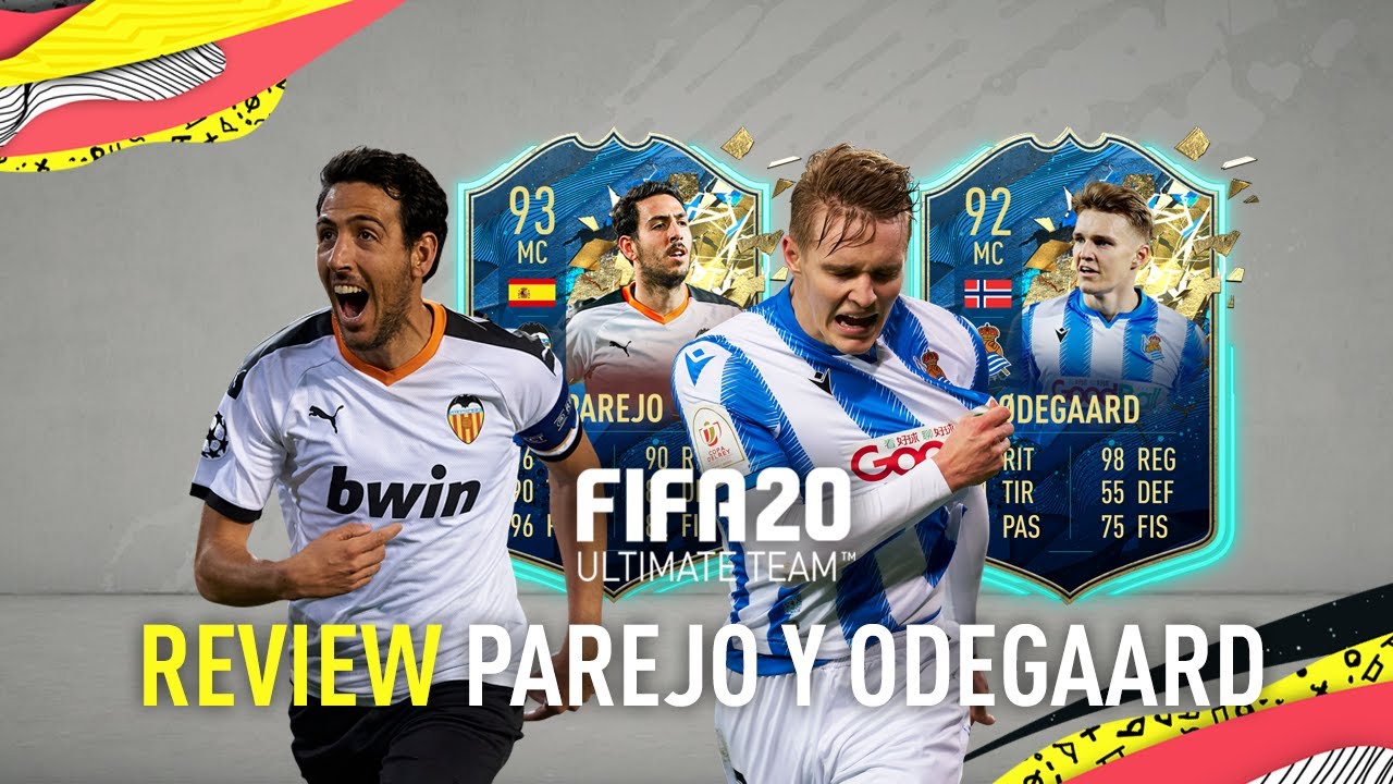 FIFA 20 | ¿MERECEN LA PENA PAREJO 93 y ØDEGAARD 92 TOTS? (REVIEW) - YouTube