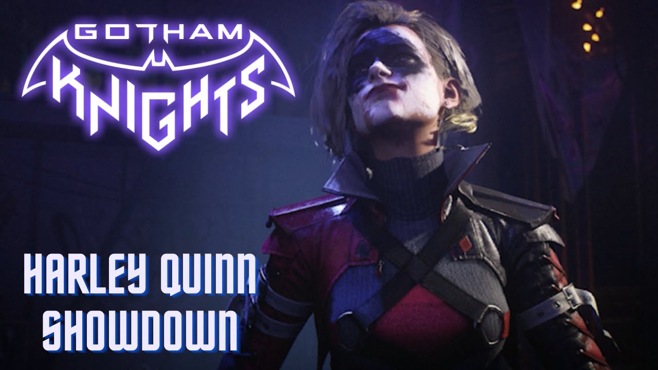 Gotham Knights-Harley Quinn Showdown - YouTube