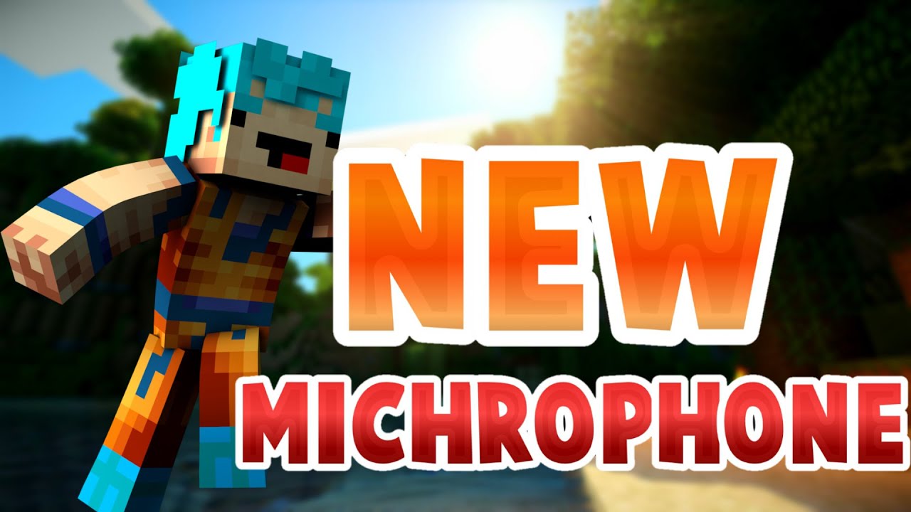 I GOT A NEW MICROPHONE!!!Mcpe Hunger Games-Ep #21 - YouTube