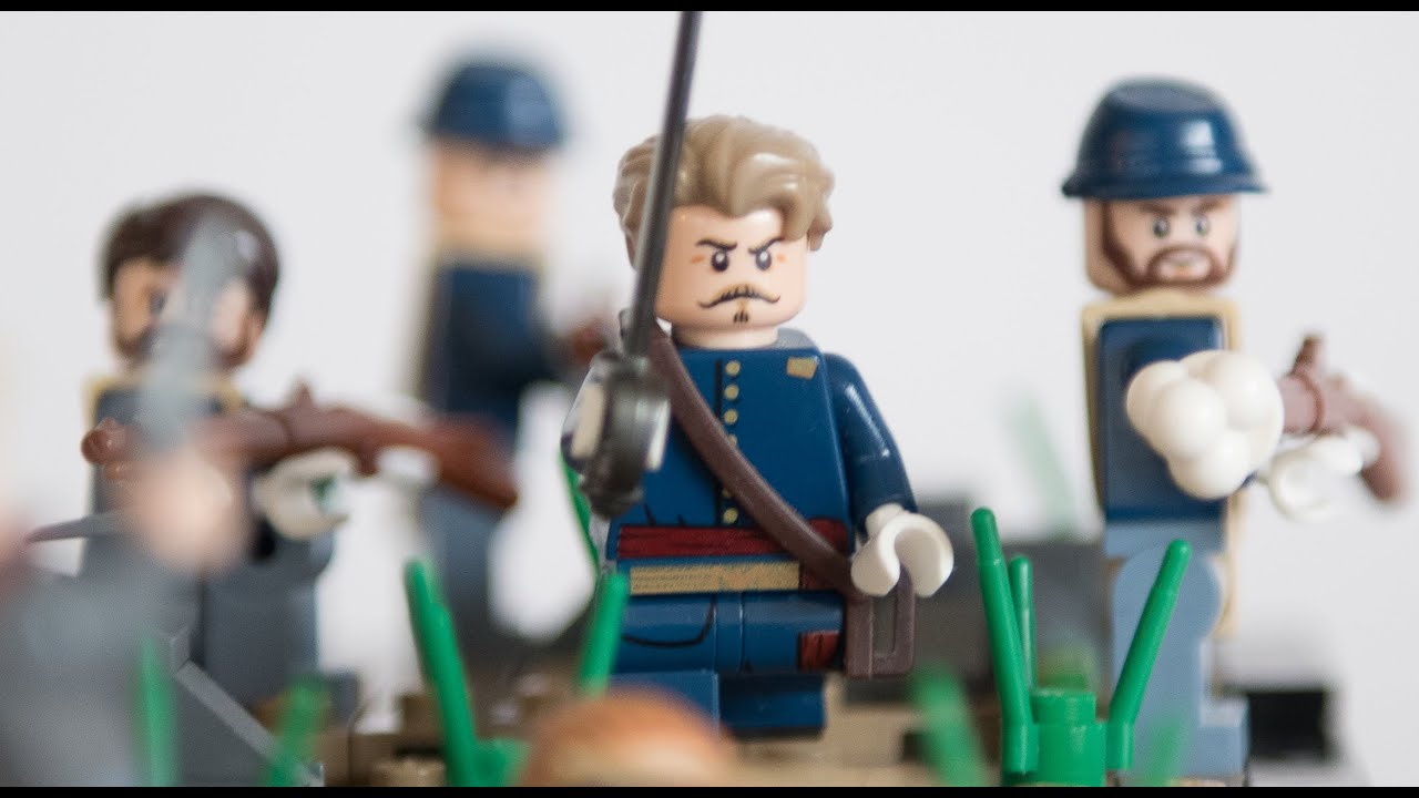 Little Round Top, Gettysburg - A LEGO Civil War MOC - YouTube