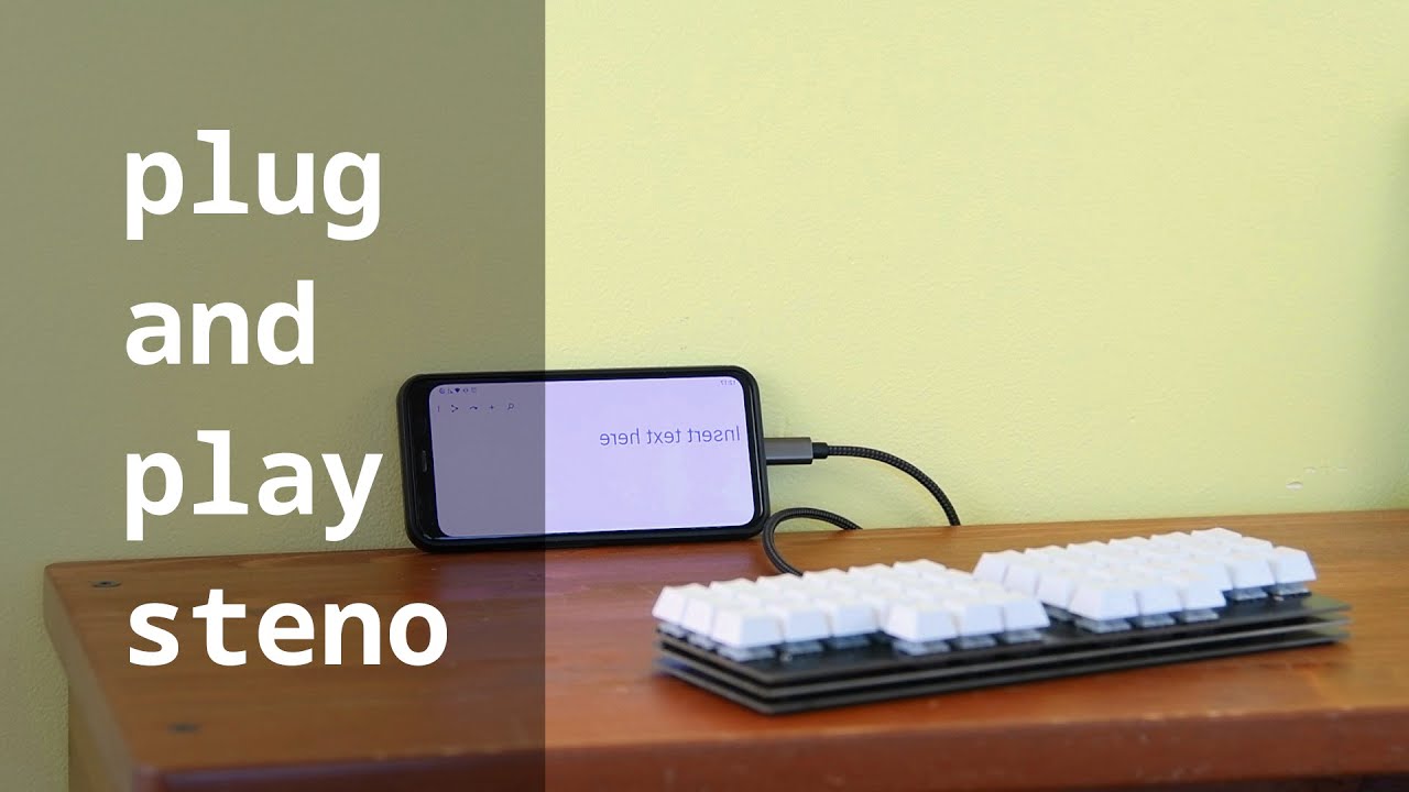 Embedded Steno with Javelin! - YouTube