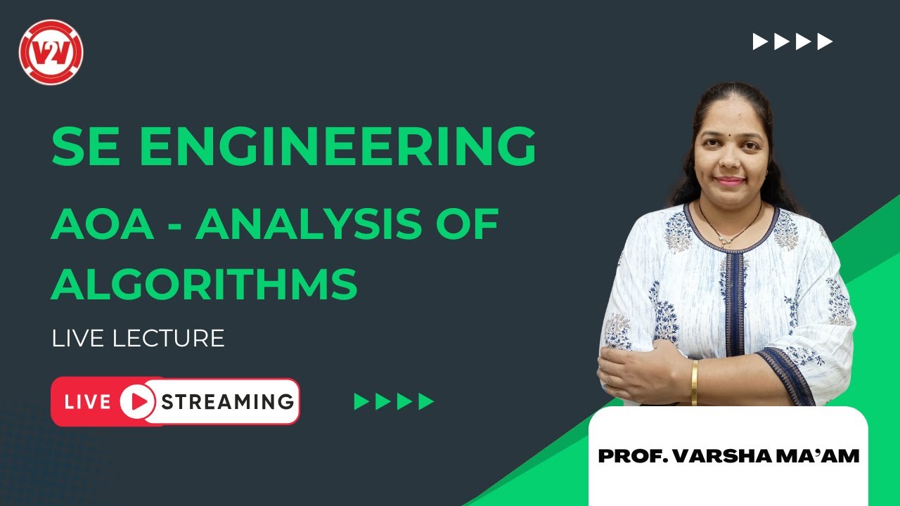 SE ENGG | AOA - Analysis Of Algorithms | Mumbai University | Special ...