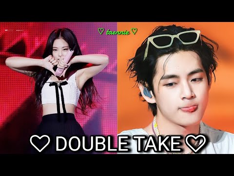 |Double Take| #jennie🐻💚🐯 #taehyung #taennie #jv #edit #shorts