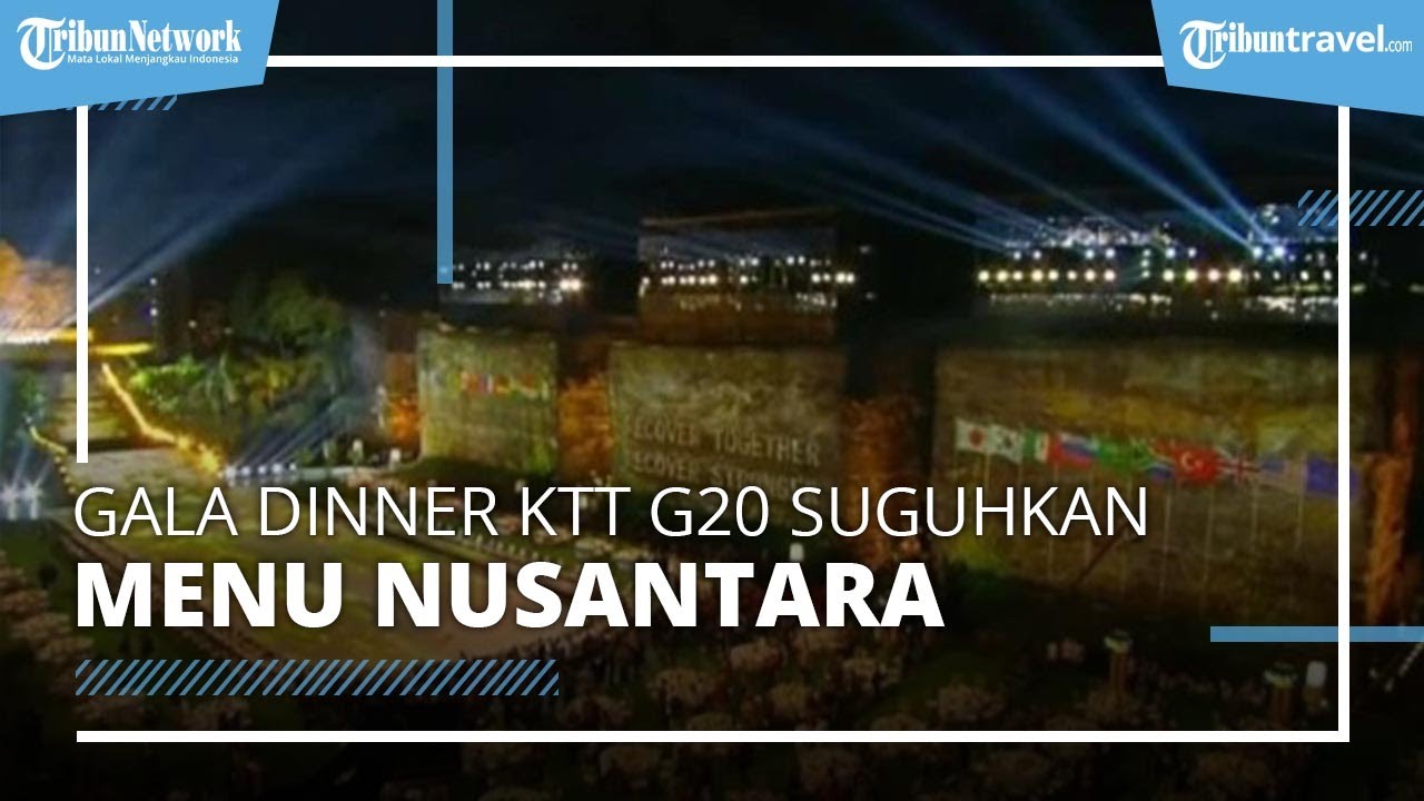 Gala Dinner Delegasi KTT G20 di Tempat Wisata GWK Bali, Suguhkan ...