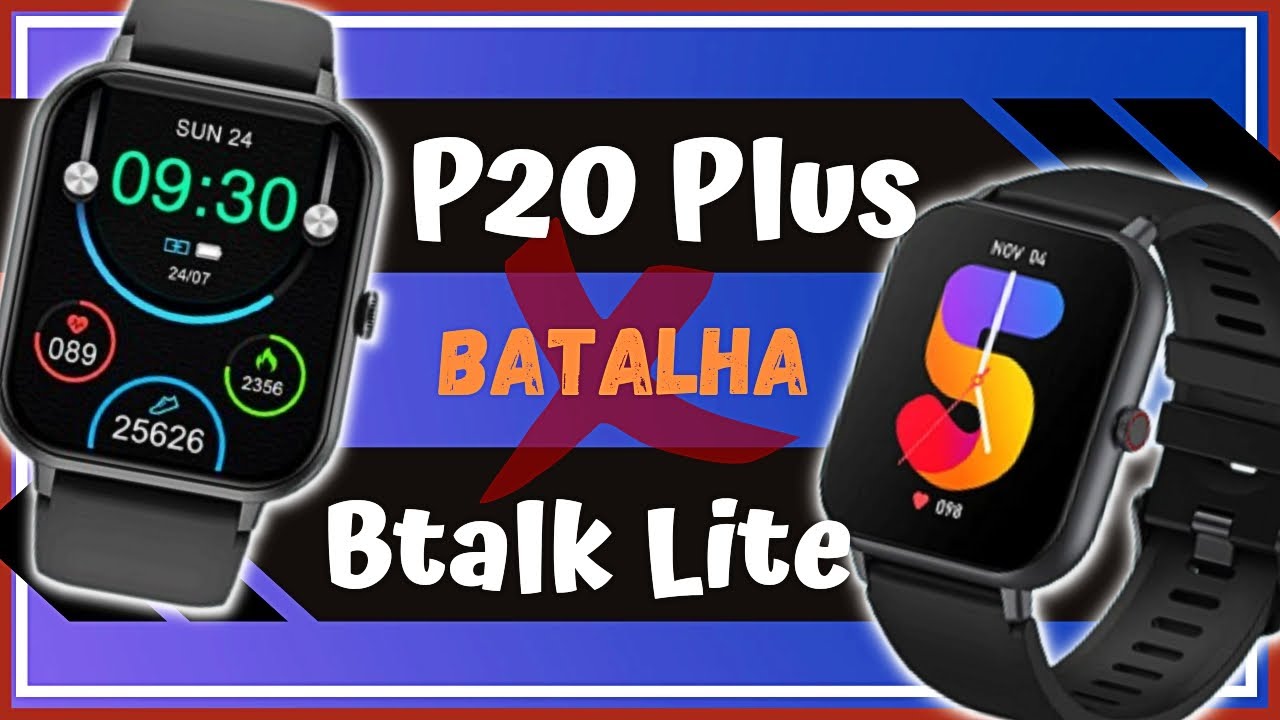 COLMI P20 PLUS vs ZEBLAZE BTALK LITE | COMPARATIVO SMARTWATCH | QUAIS ...