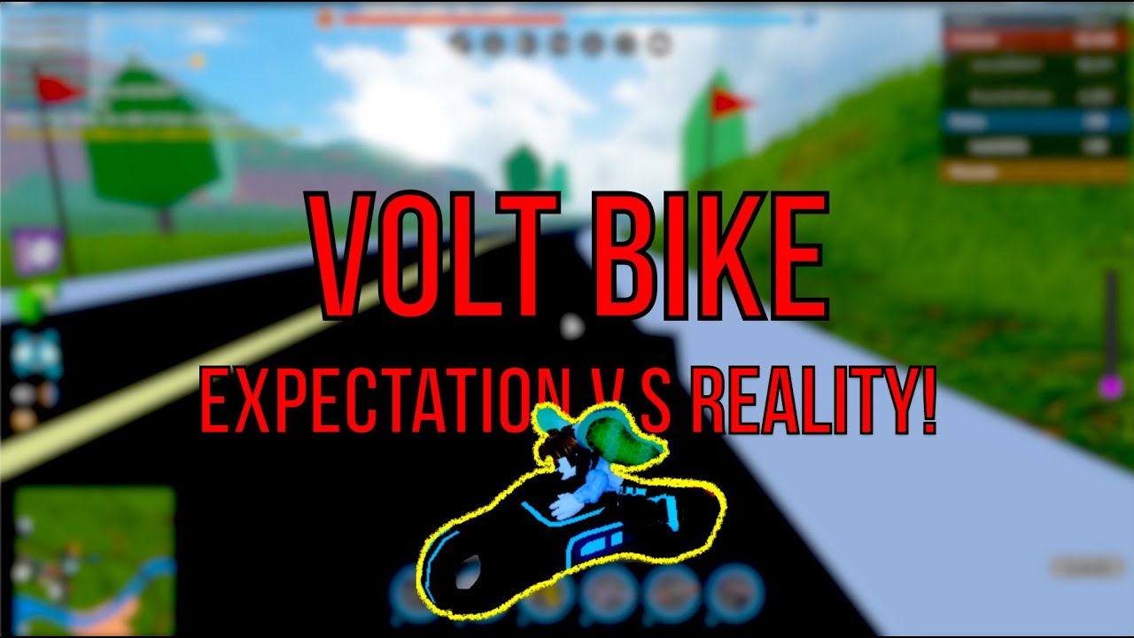 Volt Bike Expectation VS Reality | Roblox Jailbreak - YouTube