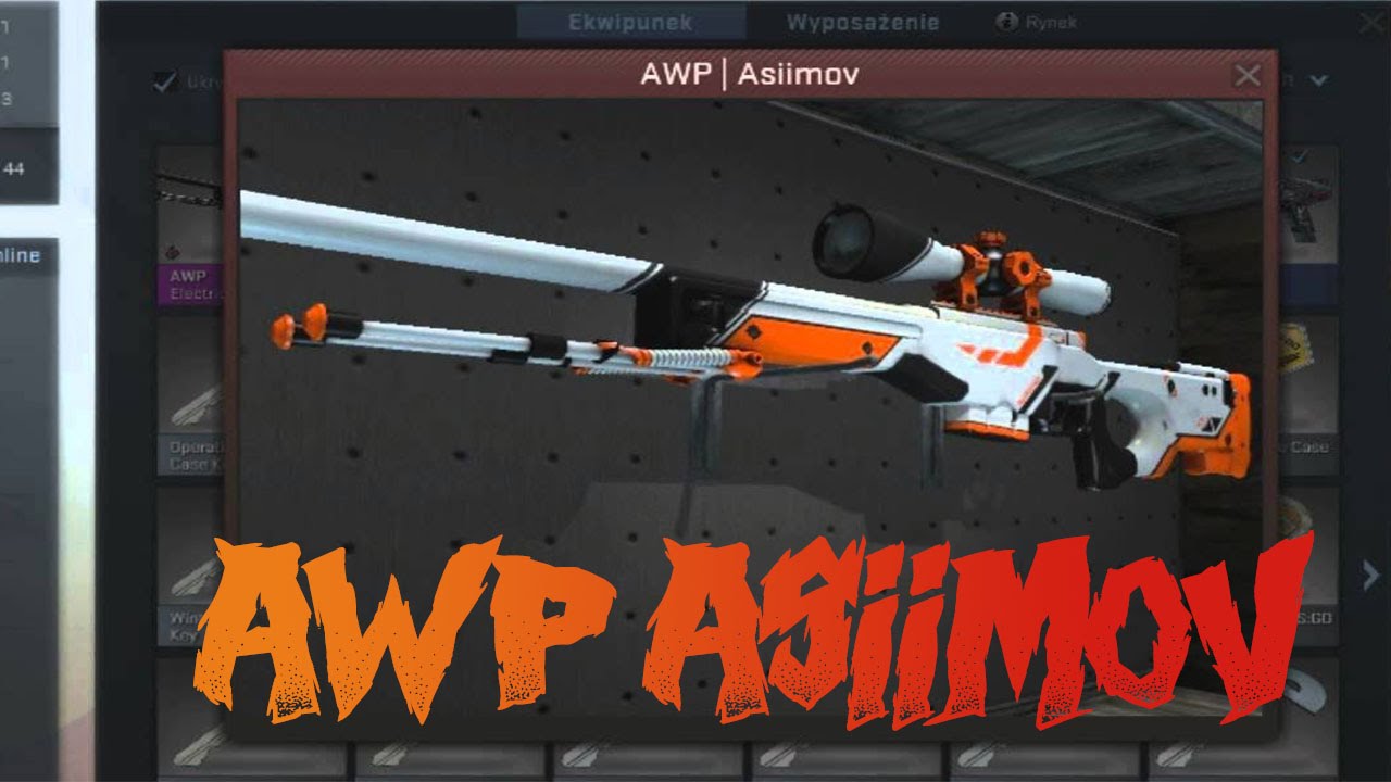 AWP Asiimov Field Tested Showcase - YouTube