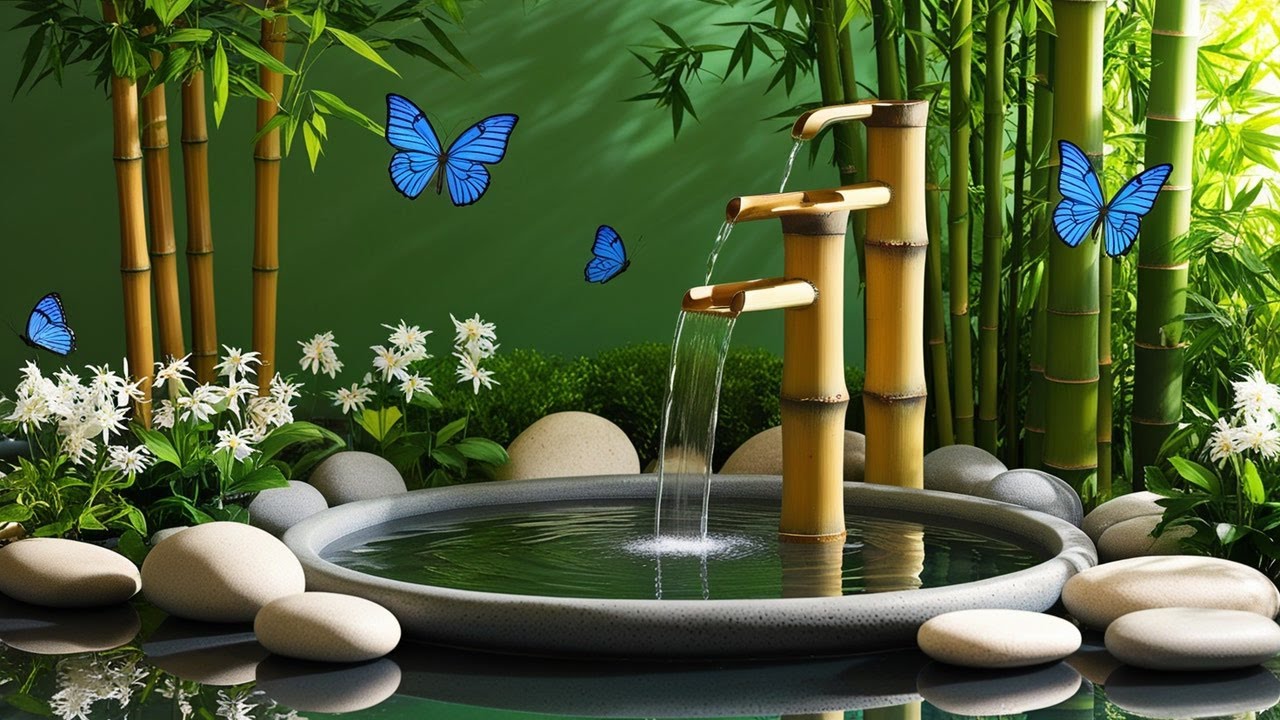 Calming Piano & Water Sounds • 3 Hours of Soothing Music for Relaxation ...