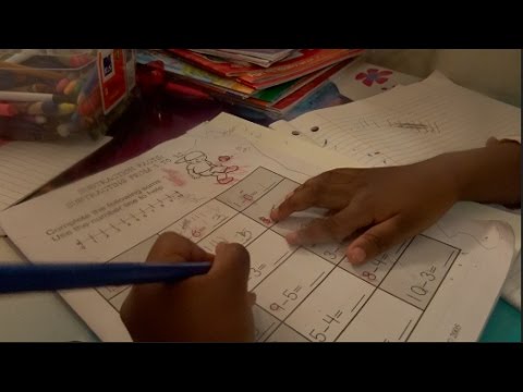 MY TODDLER SOLVING MATHS - YouTube
