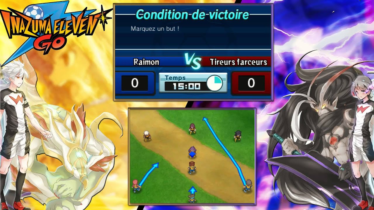 #03 L'équipe première - Inazuma Eleven Go Ombre / Lumière Let's Play FR ...