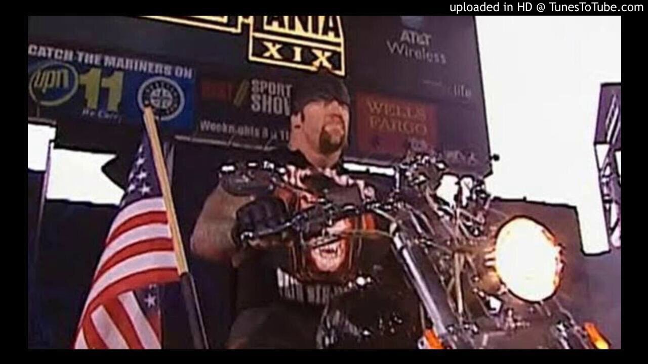 THE UNDERTAKER WWE WRESTLEMANKA LIVE ROLLIN THEME SONG LIMP BIZKIT ...