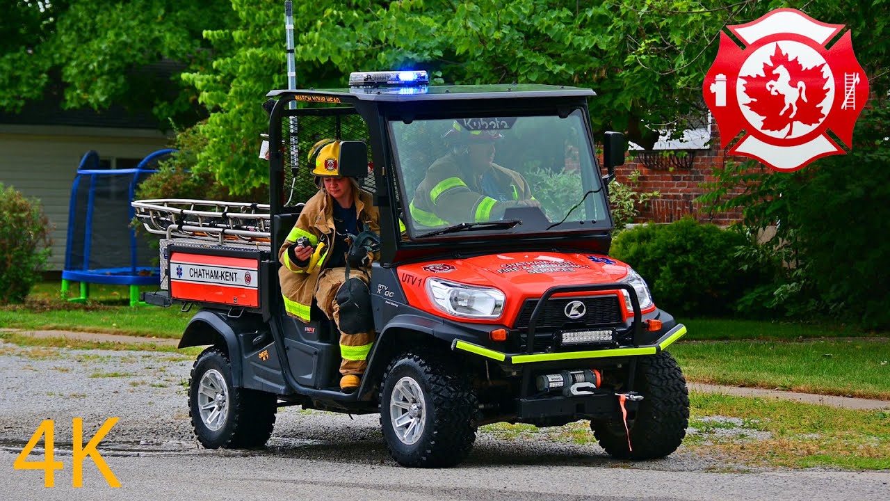 C-K Fire - UTV1 Responding - YouTube