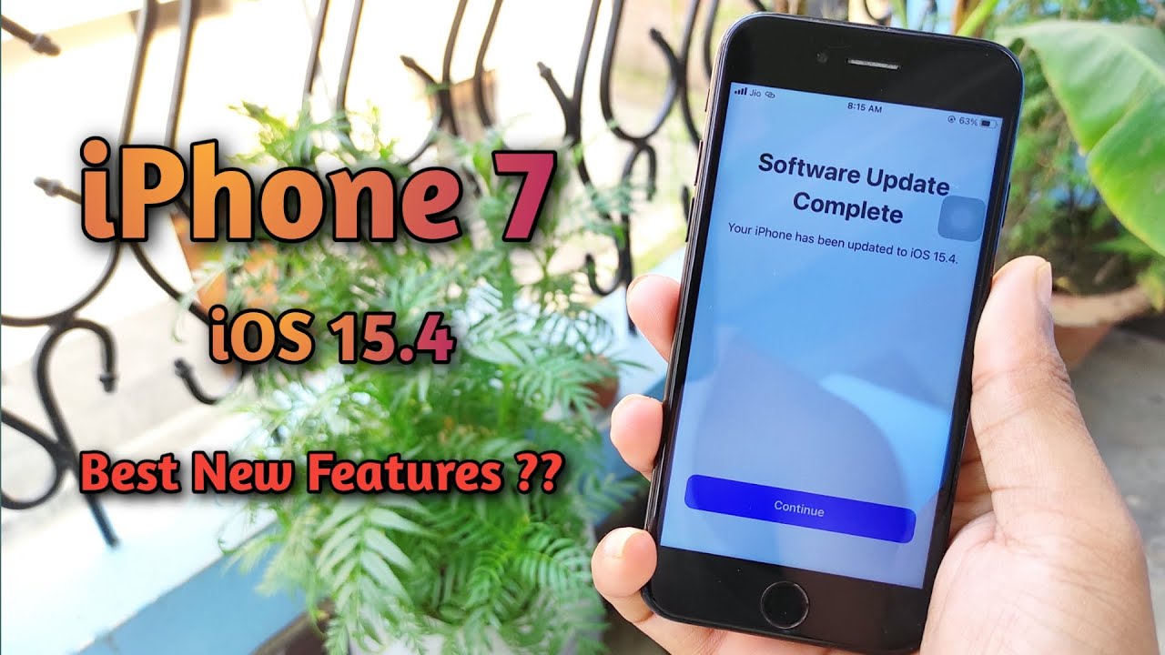 iPhone 7 on iOS 15.4 -😍 Best New Features 🔥 (Full review) - YouTube