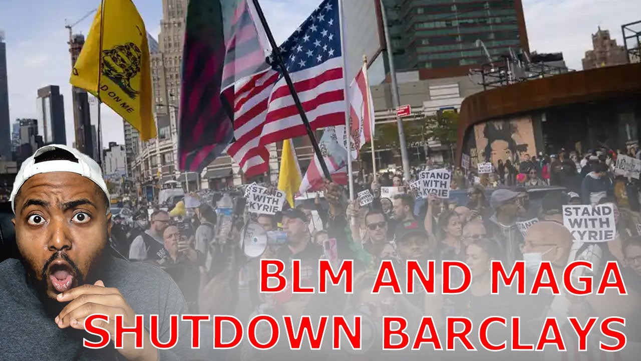 BLM And Trump Supporters FORCE Barclays Center To Shutdown In Protest ...