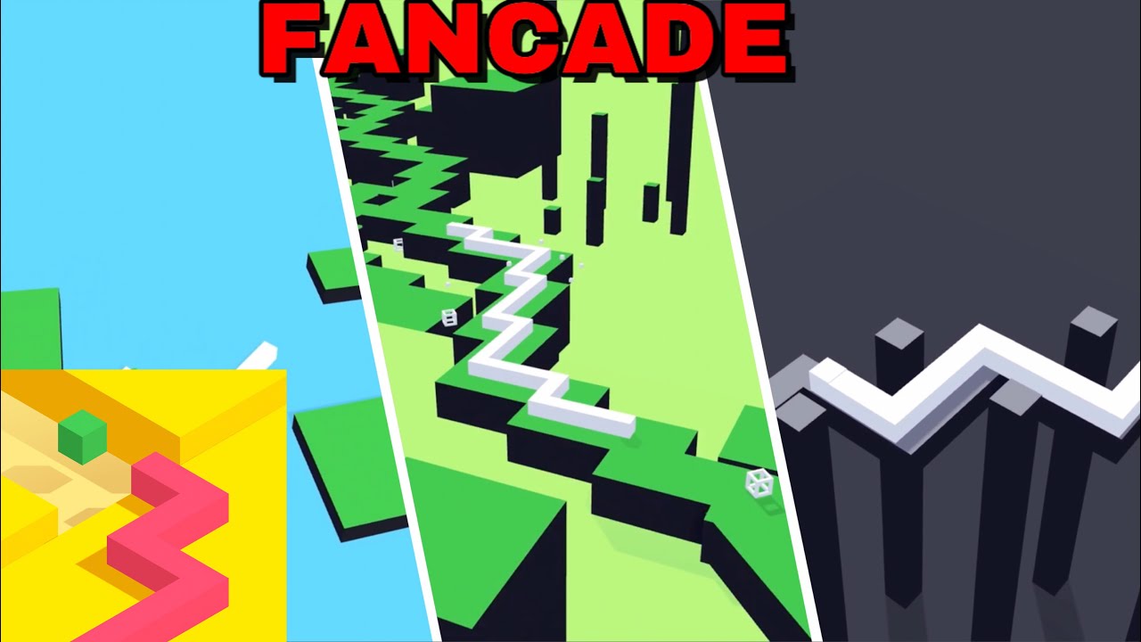 Fancade | Dancing Line Fan-made level By Artast [All Level] - YouTube