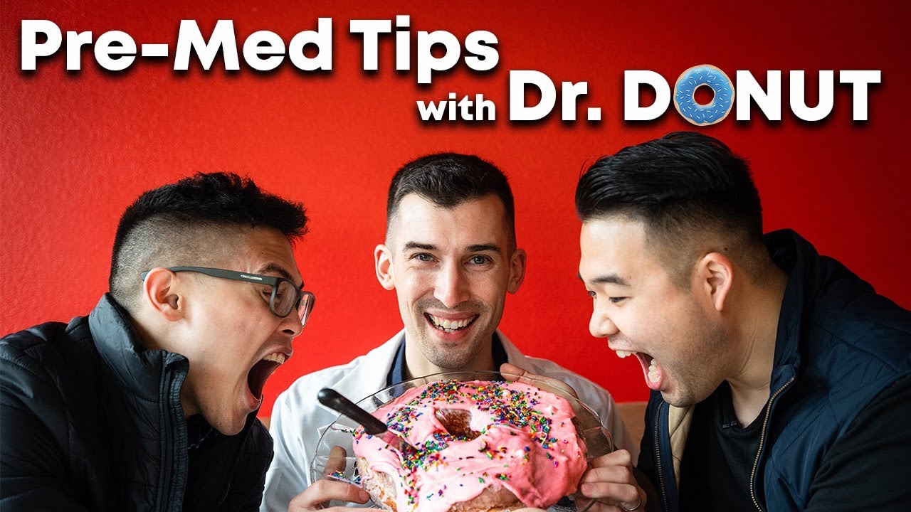 Pre-Med Tips + GIANT DONUT | Mel-O-Glaze BEHIND THE SCENES | Dr Donut VLOG - YouTube