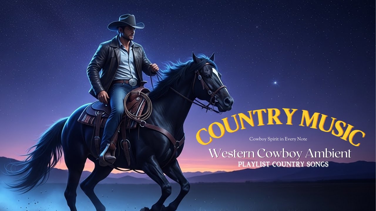 Popular American Music Country | Western Cowboy Instrumental Playlist ...