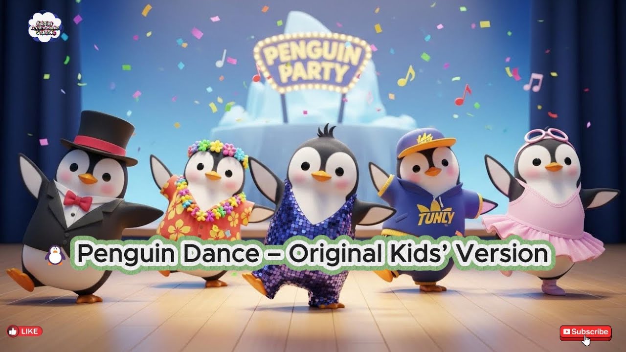 🐧# Penguin Dance – Original Kids’ Version | Waddle, Flap & Have Fun ...