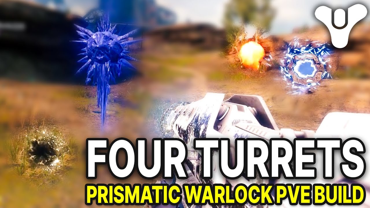 The FOUR Turrets Prismatic Warlock Build is CRAZY... (Destiny 2 The ...
