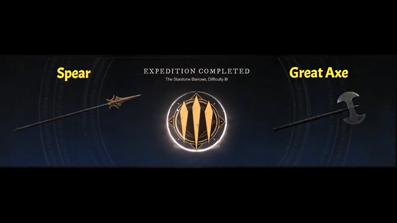 Spear + Great Axe combo | Skill rotation m10 - YouTube