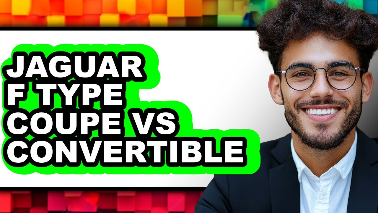 Jaguar F-Type Coupe vs Convertible - Which is Better? - YouTube