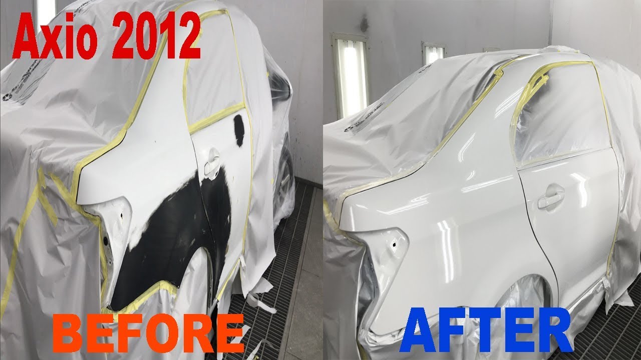 Axio 2012 Rear Door, Rear Right Side Corner And Rear Buffer Paint - YouTube