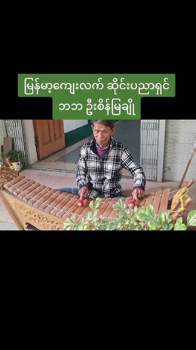 ဝါသနာအရ နေ့စဥ်တီးခတ်တဲ့ ဘဘ ဦးစိန်မြချို ရဲ့ ပတ္တလား🎼 သံစဥ်များ Youtube