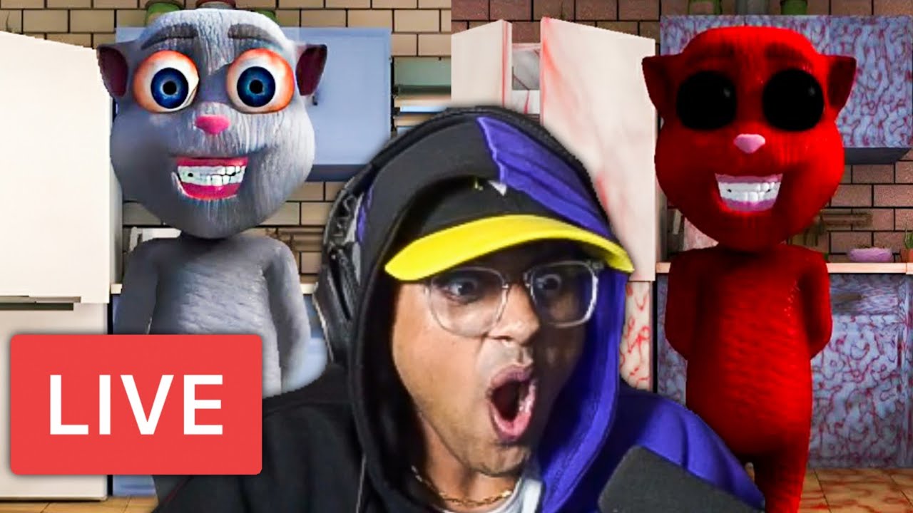 🛑SCARY TALKING TOM GAME!! - YouTube