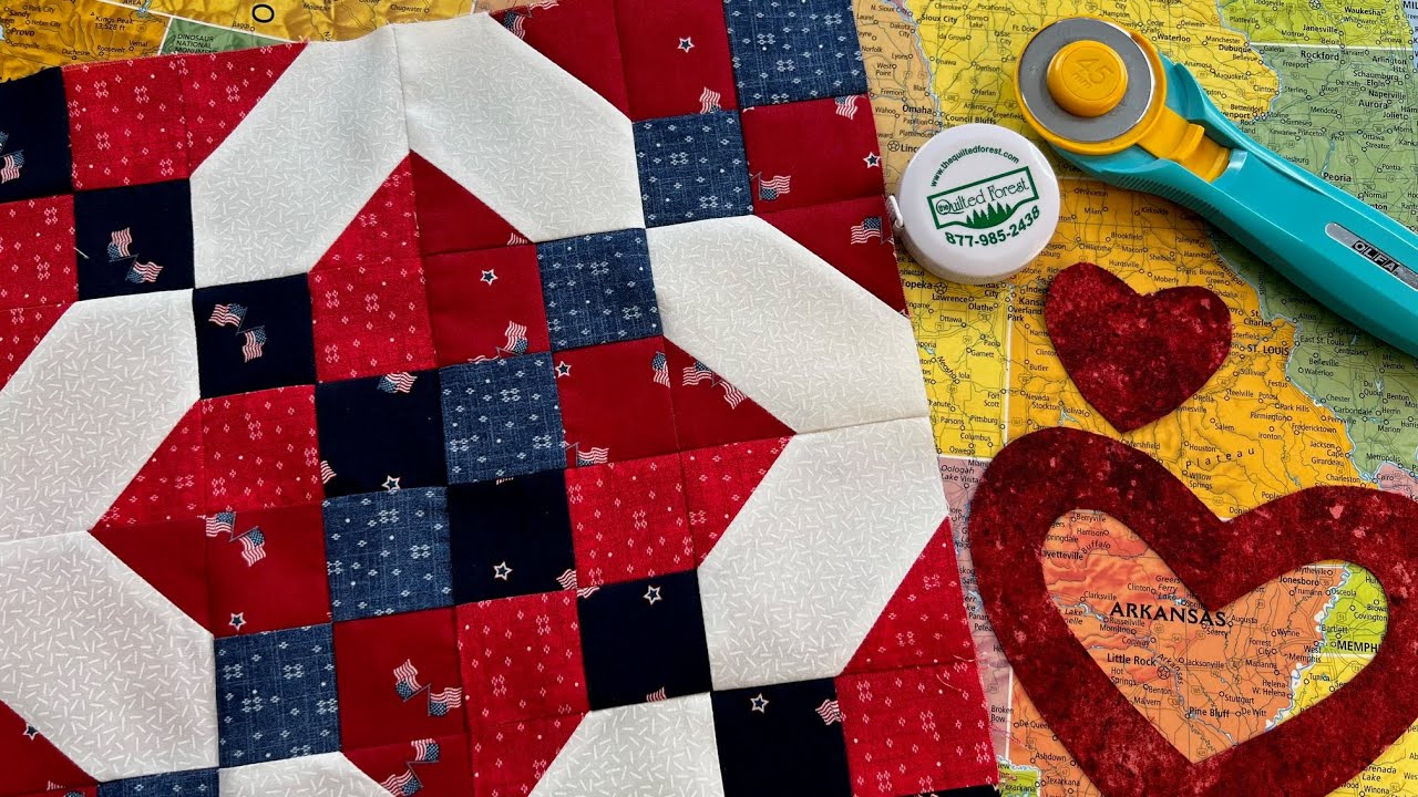 Arkansas - Block 25 of 50! - Celebrating the States Block of the Month ...