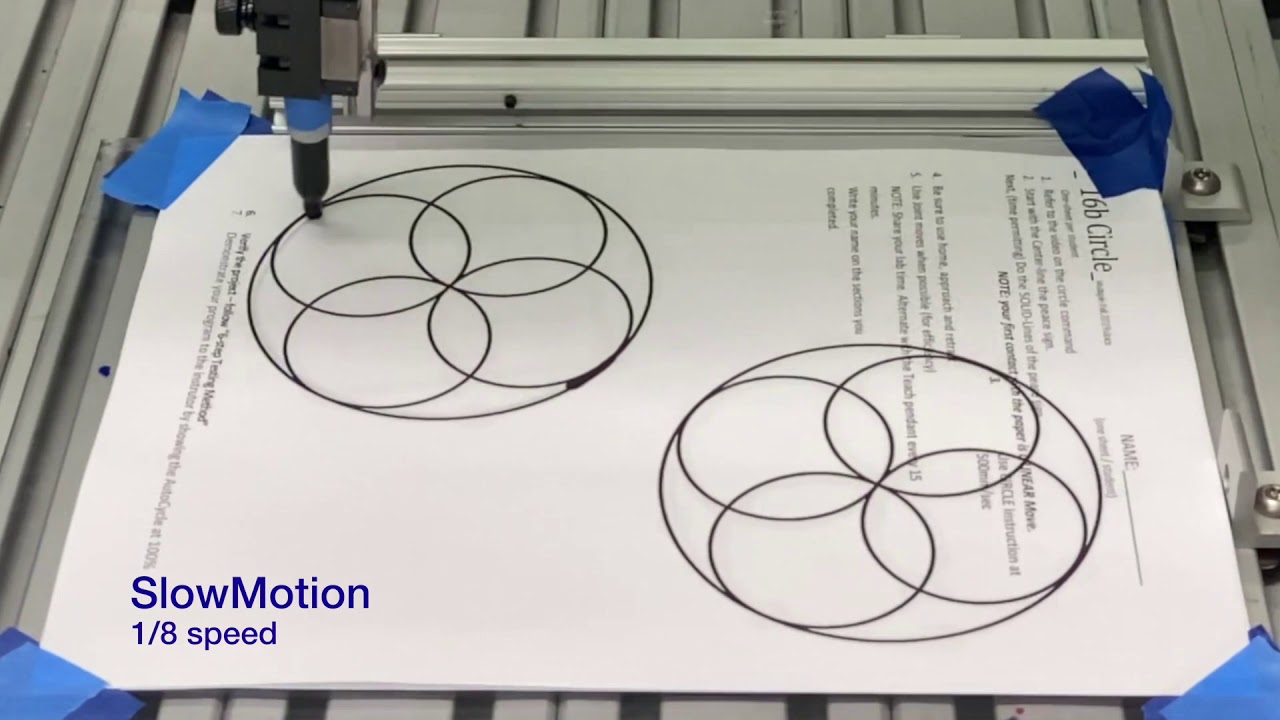 Circles within circles Robotics 1 Lab - YouTube