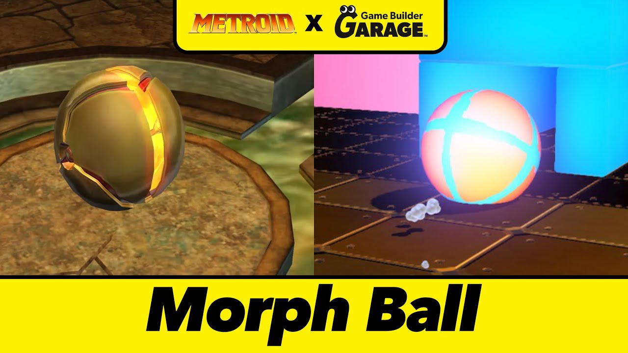Let’s Create the Morph Ball Upgrade from Metroid in Game Builder Garage ...