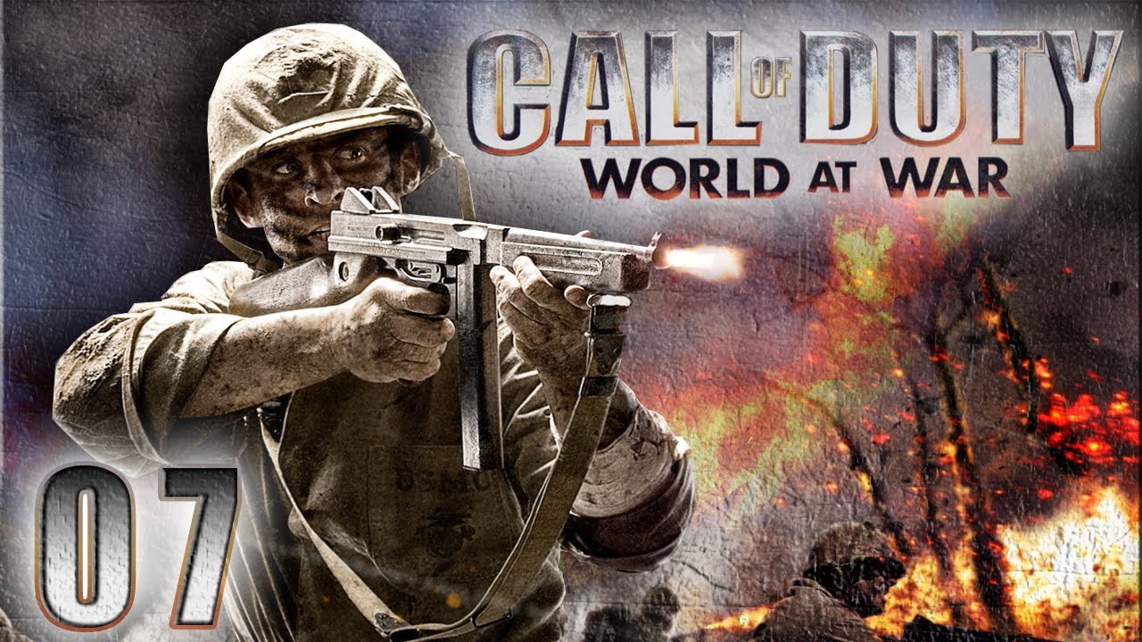 Let's Play Together Call of Duty: World at War #7 "Der brennende Gang ...