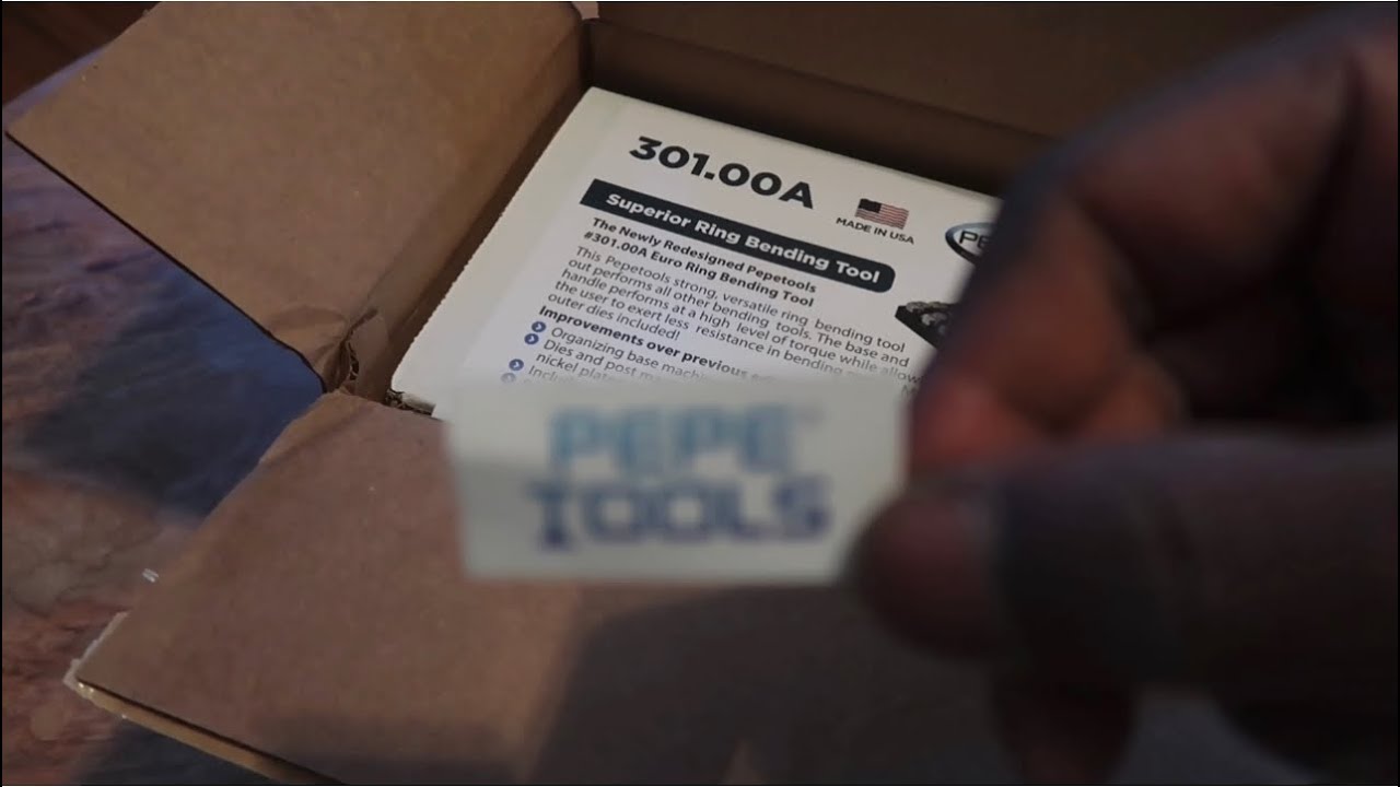 Pepetools Ring Bending Tool 301.00A UNBOXING - YouTube