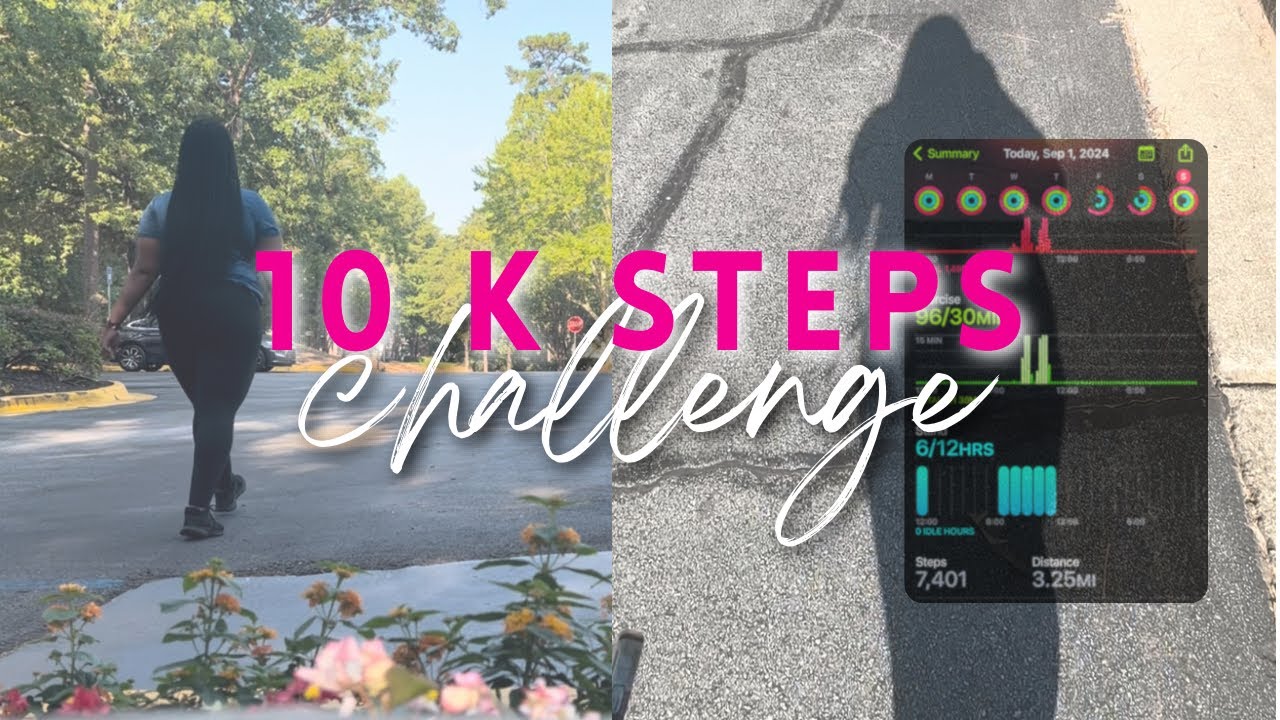 10K STEPS CHALLENGE| September Walking Challenge #walkwithme ...