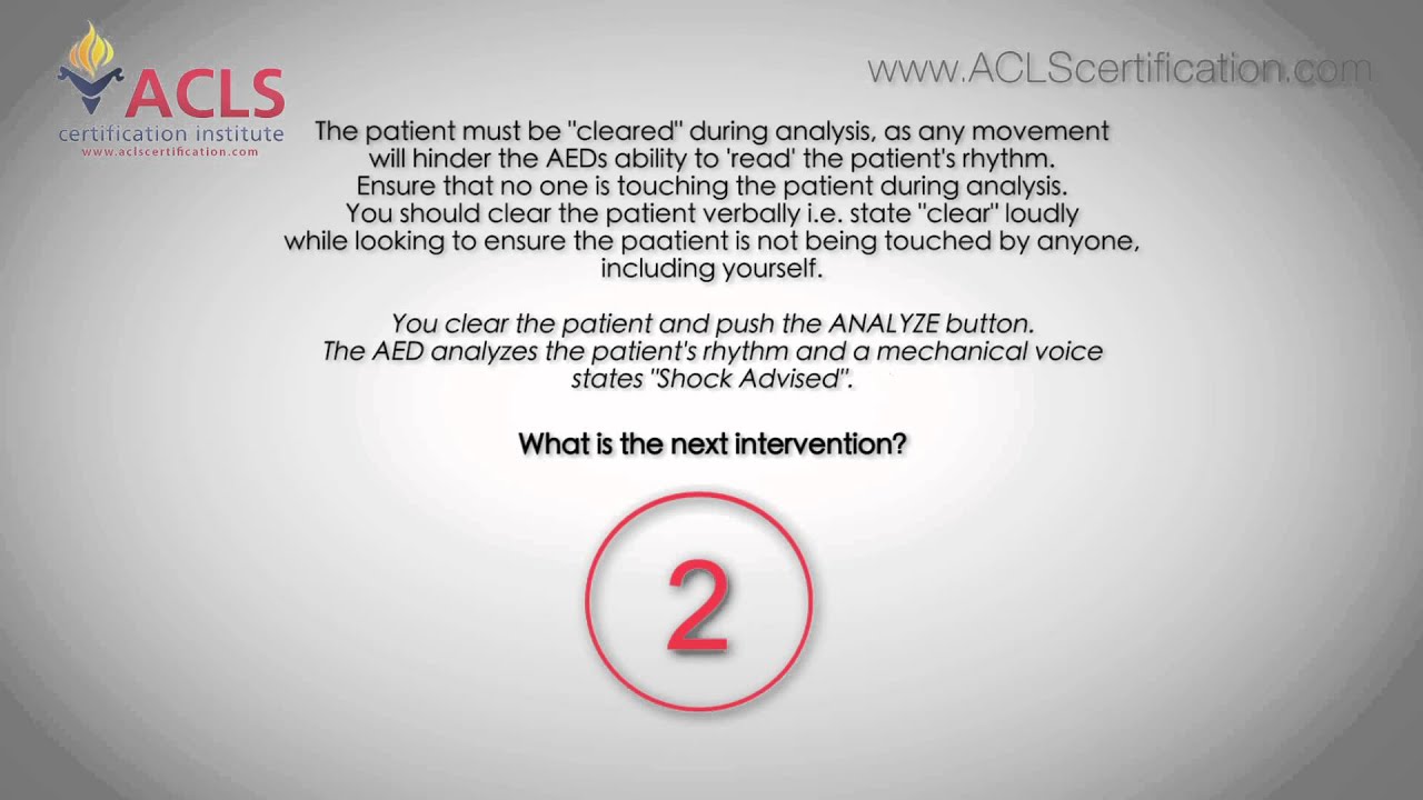 ACLS Megacode Series Video 4 by ACLS Certification Institute - YouTube