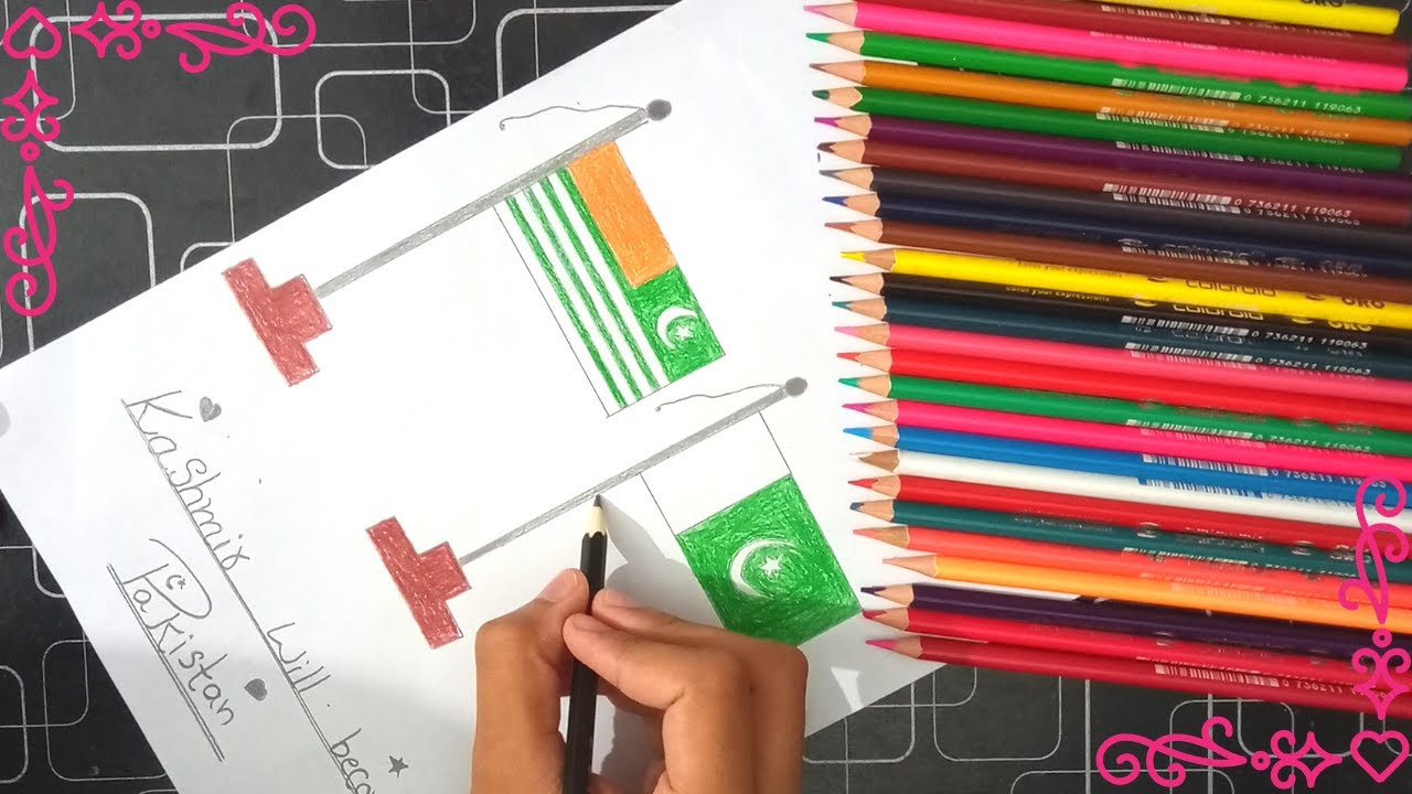 Pakistan day drawing/Pakistan Resolution Day drawing/23rd March ...