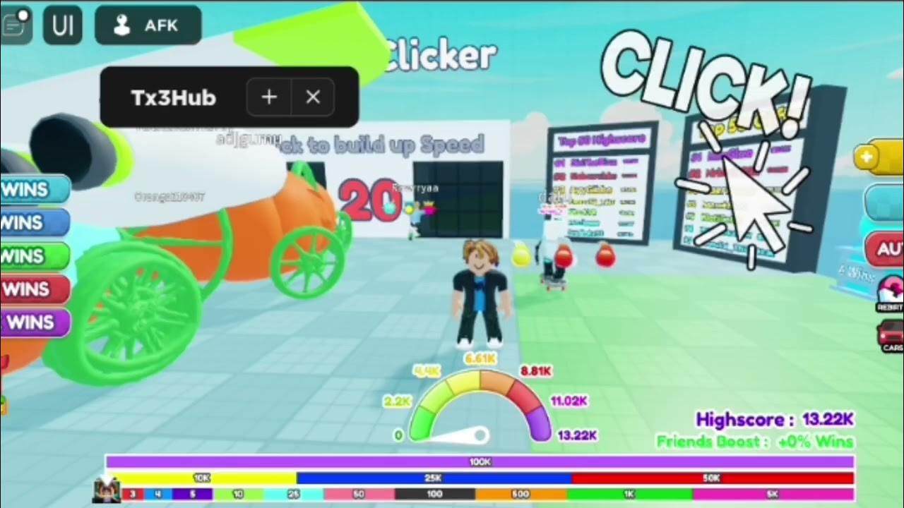 Race Clicker Script| Auto Click | Auto Race | Auto Rebirth | Auto Hatch ...