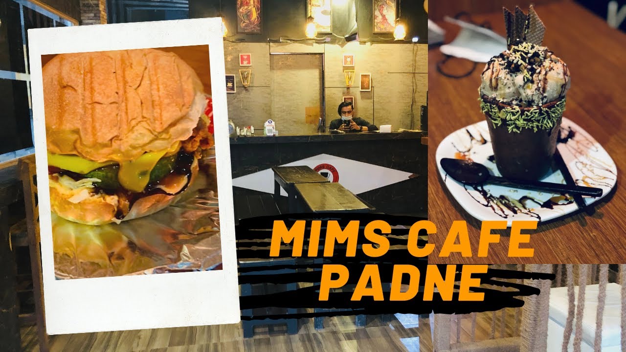 MIMS SPECIAL BURGER AND MIMS SPCL DESERT | MIMS CAFE | - YouTube