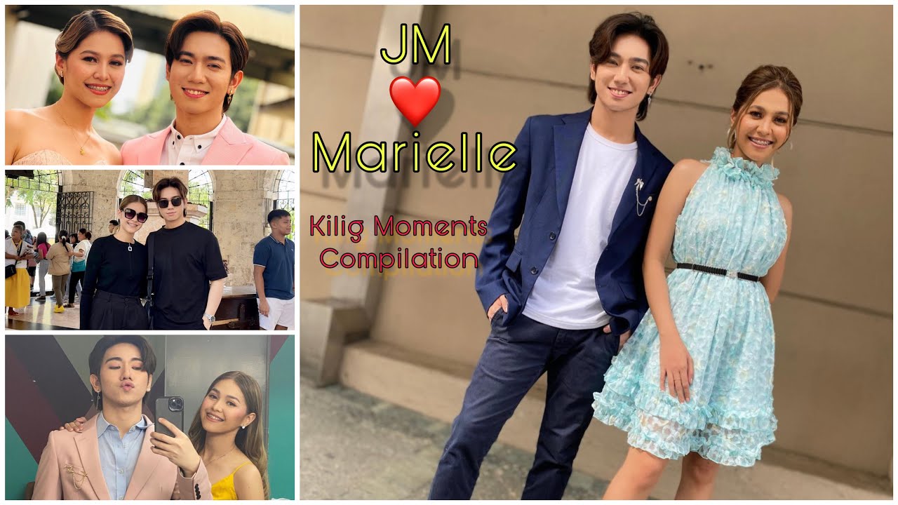 JM and Marielle | Compilation Kilig Ganaps - YouTube