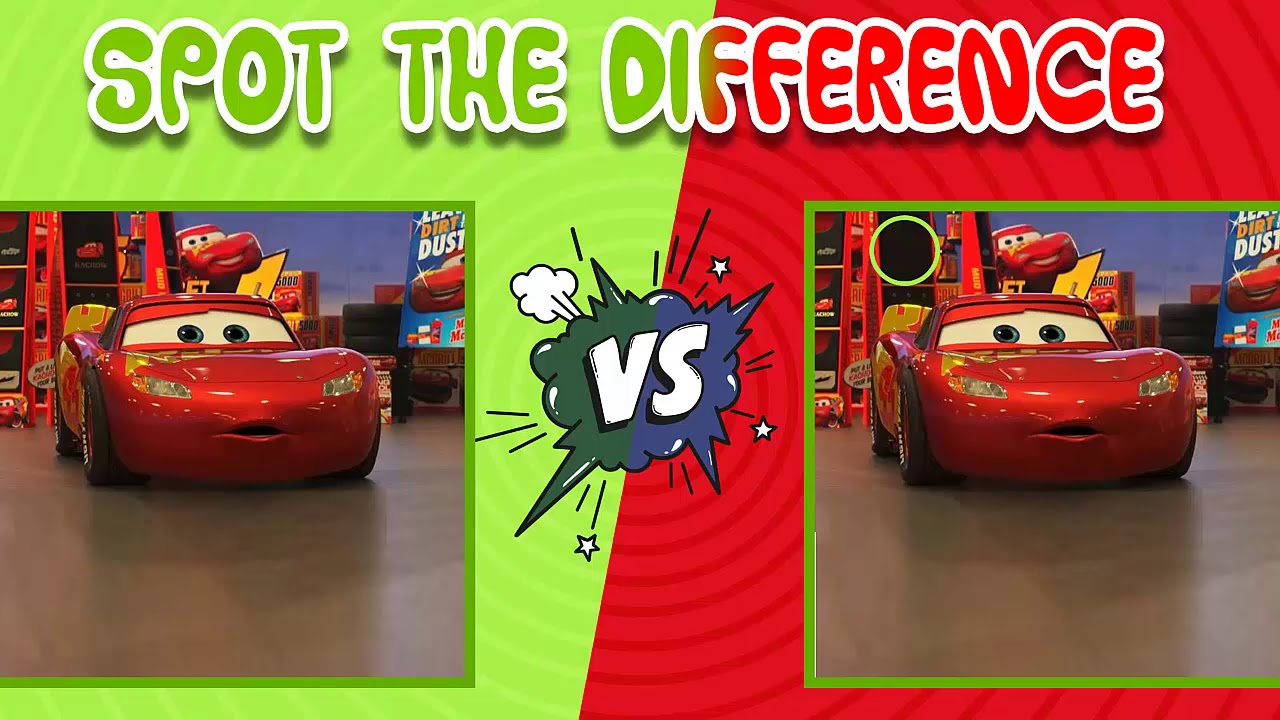 CARS 3 Movie Puzzles | Only Genius Are Able To Find The Differences ...