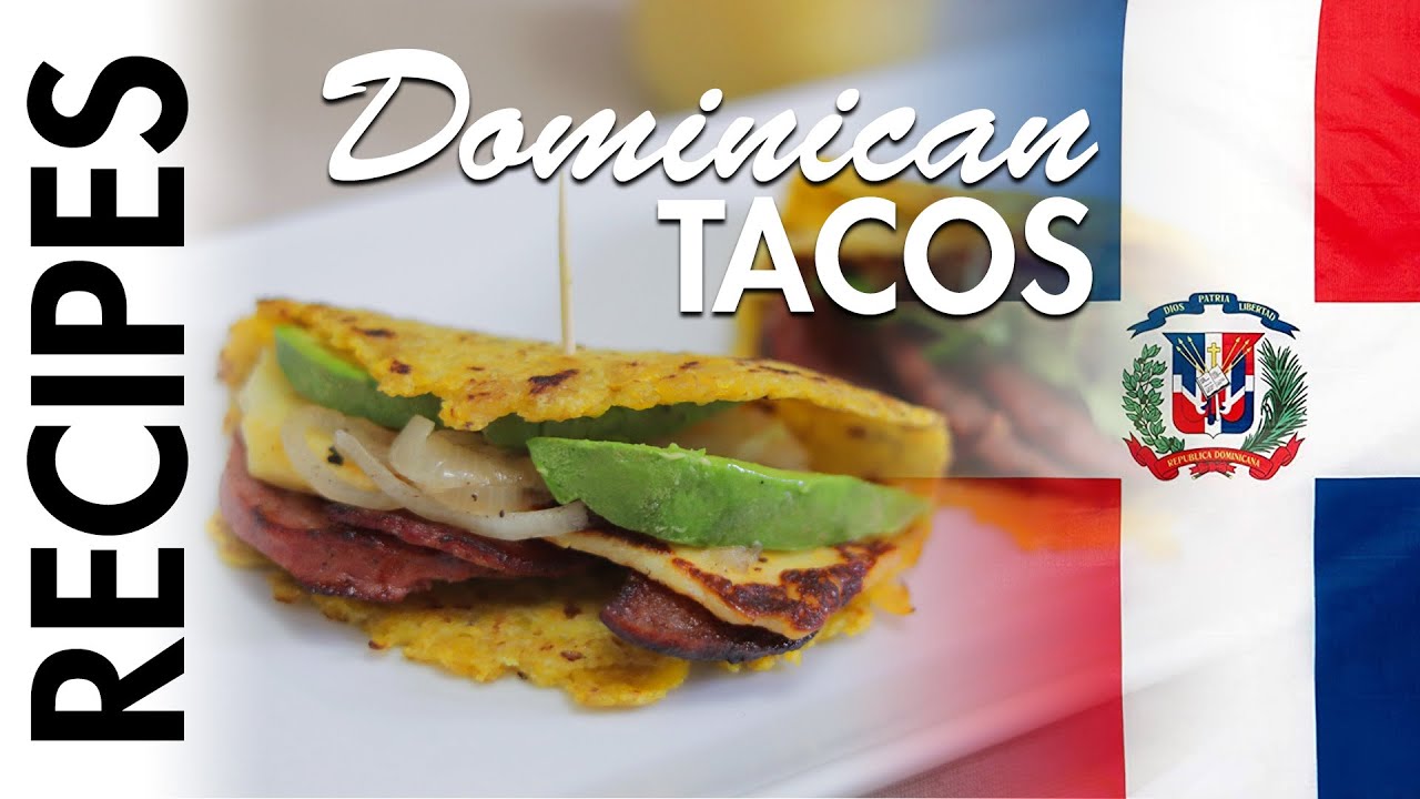 How to Make DOMINICAN STYLE PLANTAIN TACOS - YouTube
