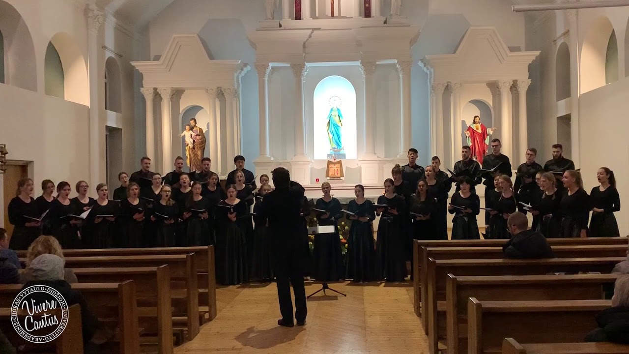 R. Dubra - "Rorando Coeli" (by VMU mixed choir Vivere Cantus) - YouTube