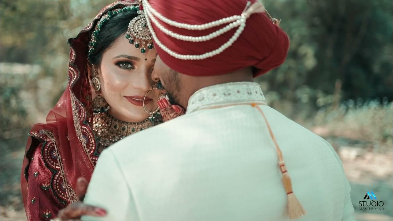 Best Wedding Highlight || Jassi weds Ramneek || Studio Master Mind || 2023 - YouTube