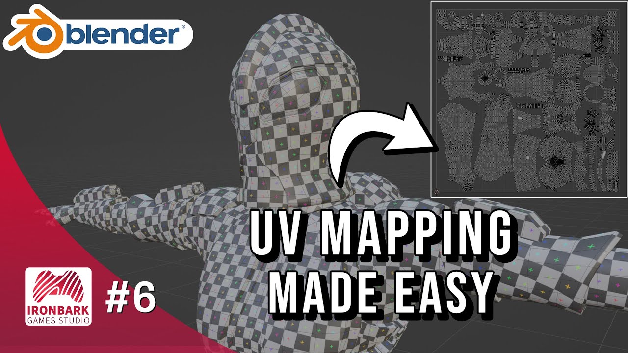 UV Unwrapping Character Models in Blender is Simple! - YouTube