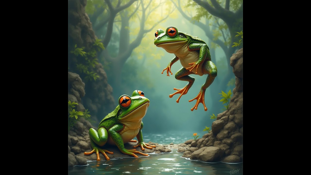 🐸💥 The Frog Who Never Listened to Doubters and Defied the Odds & Won ...
