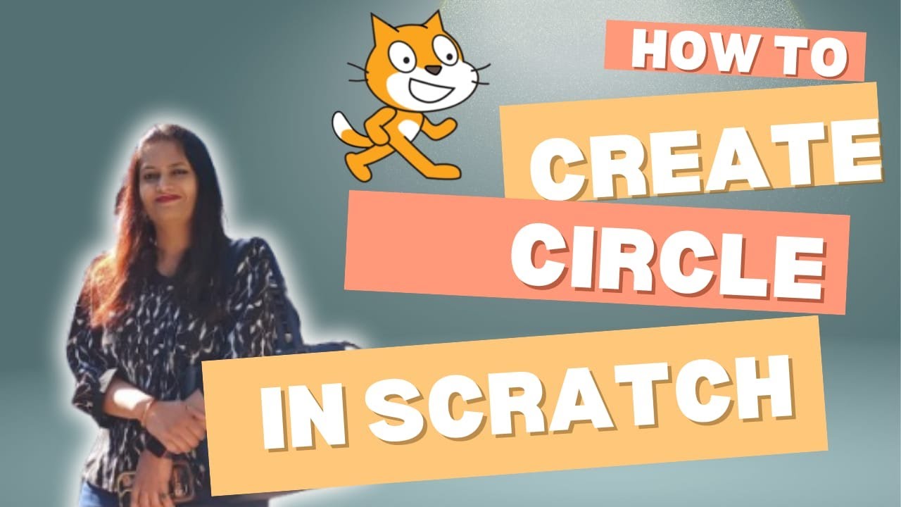 how to make circle in scratch in just 1 minute - YouTube