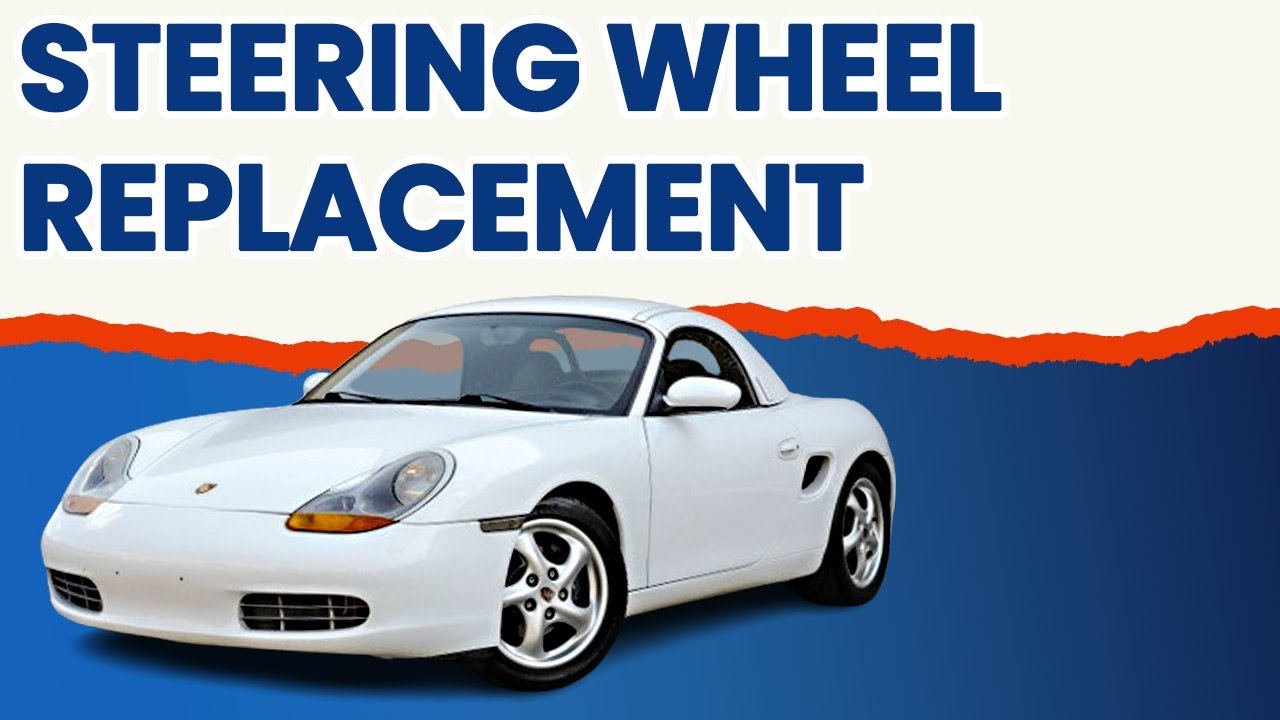 Porsche Boxster 986 Steering Wheel Replacement / 3-Spoke Steering Wheel ...