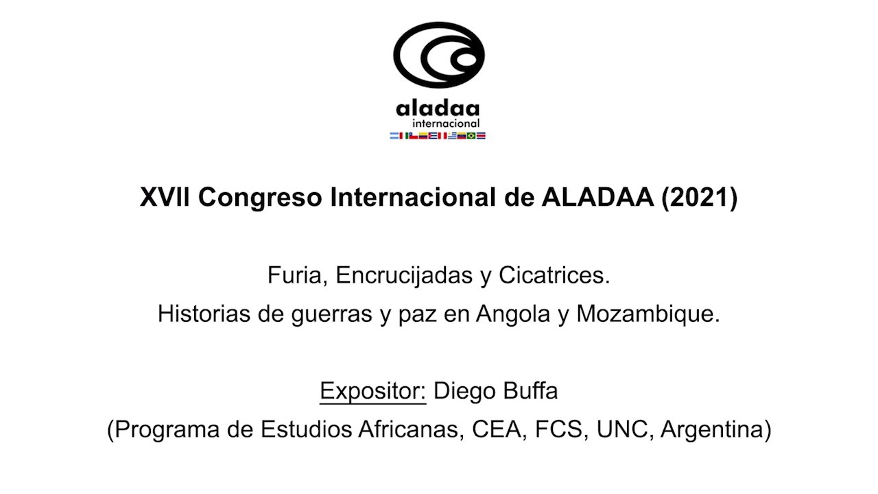 Furia, Encrucijadas y Cicatrices. Diego Buffa. XVII ALADAA 2021 - YouTube