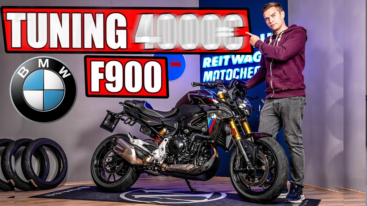 BMW F900R 2021 TUNING PROJEKT - YouTube