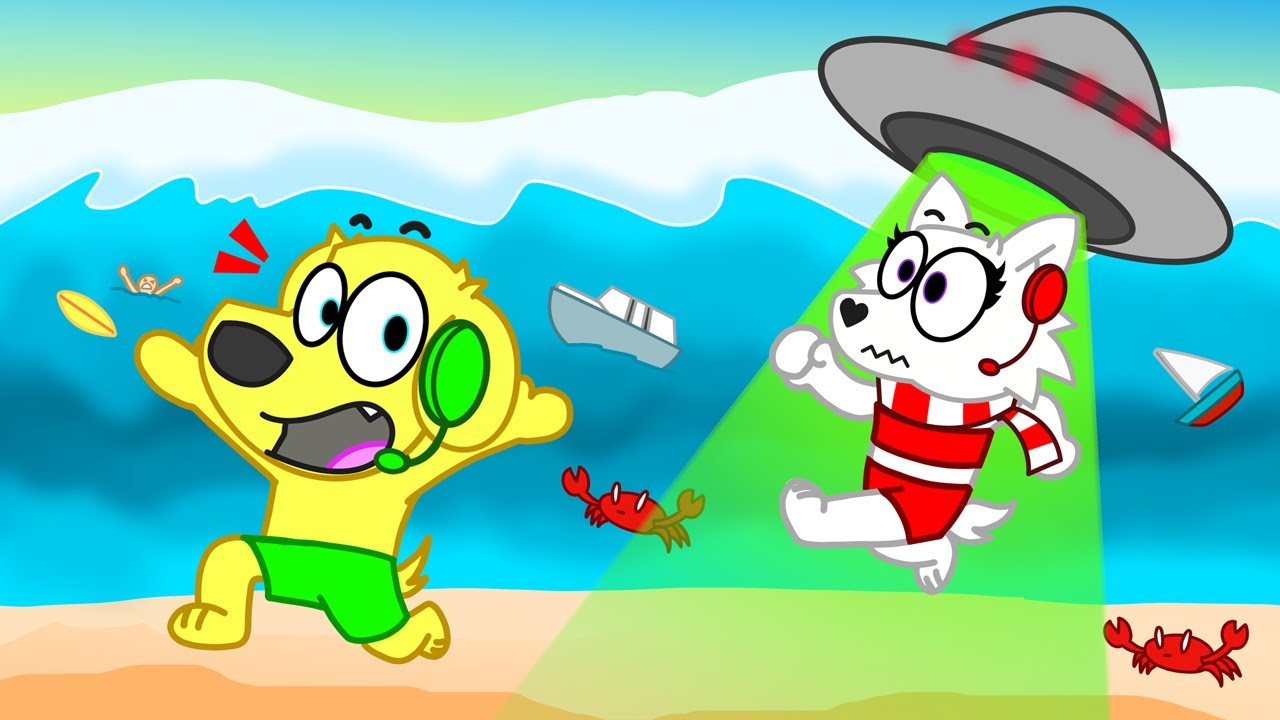 ROBLOX TSUNAMI SURVIVAL SECRET UFO ENDING (Tsunami Game) - YouTube